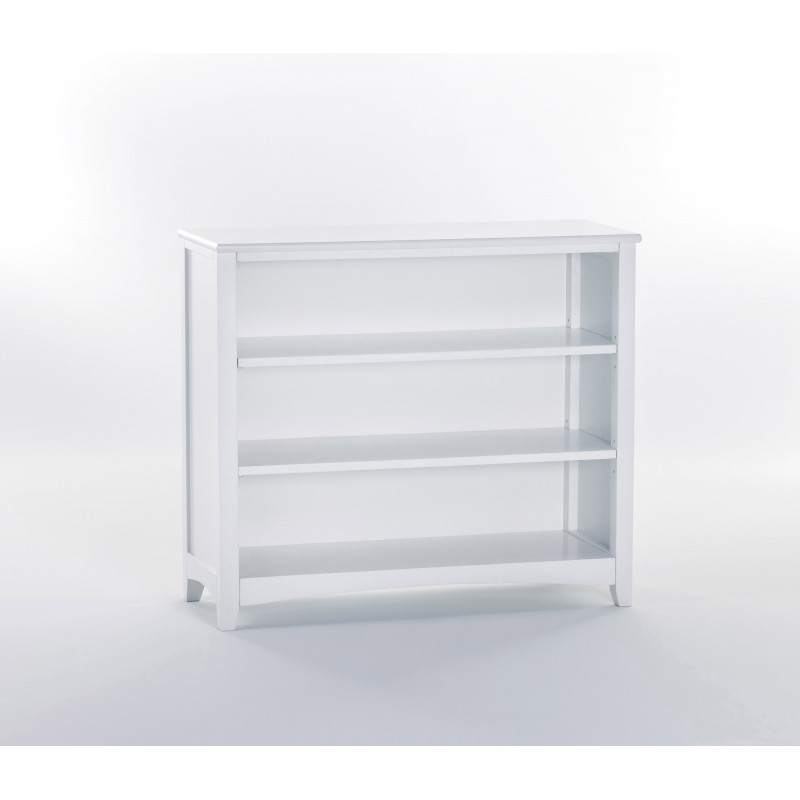 Schoolhouse Short Bookcase in White – Kids Furniture In Los Angeles