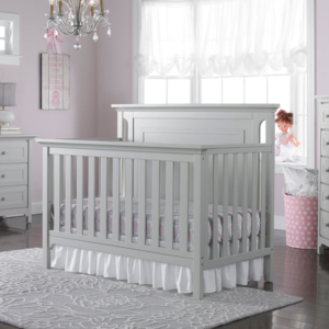 Millbury Custom Tufted Convertible Crib - Kids Furniture In Los Angeles