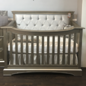 Royalton Custom Tufted Lifetime Convertible Crib – Kids Furniture In ...