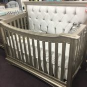 Royalton Custom Tufted Lifetime Convertible Crib – Kids Furniture In ...