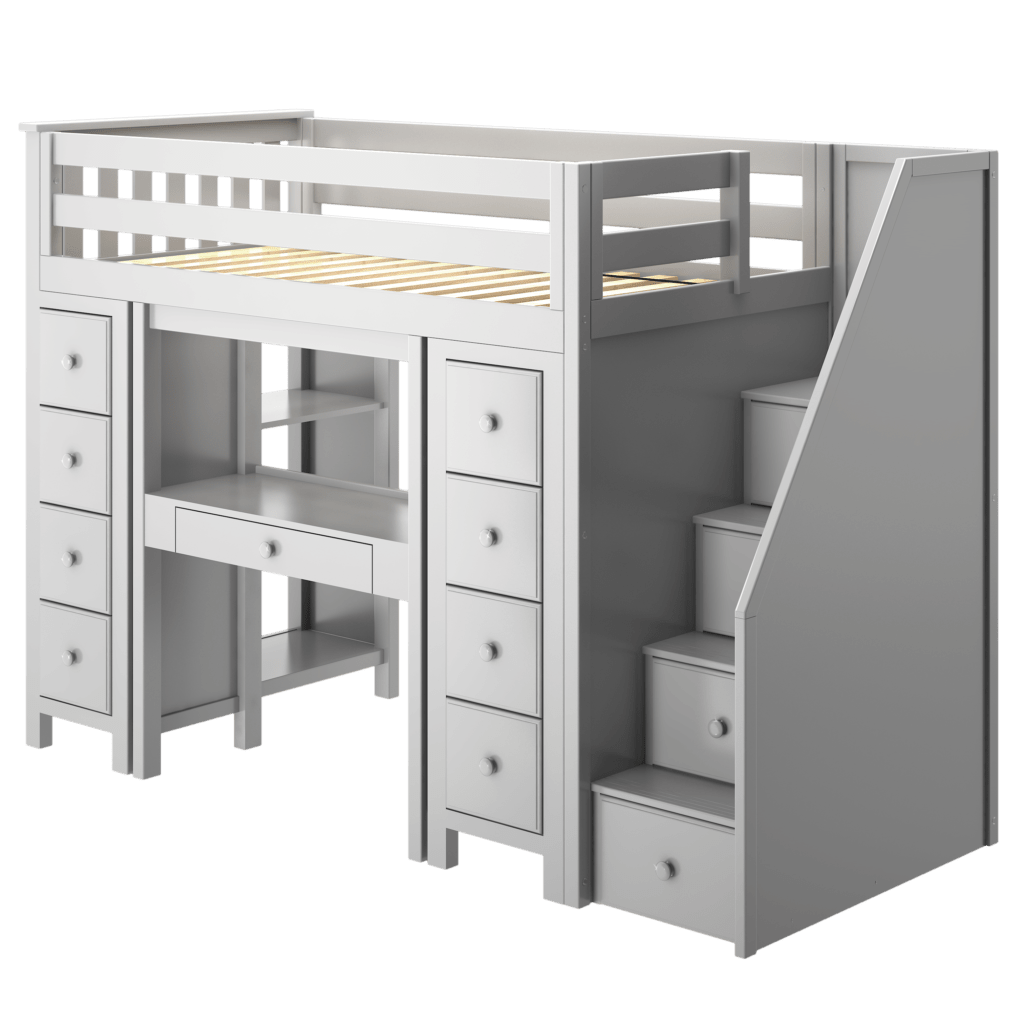 Jackpot Chester Loft Bed With Desk – Kids Furniture In Los Angeles